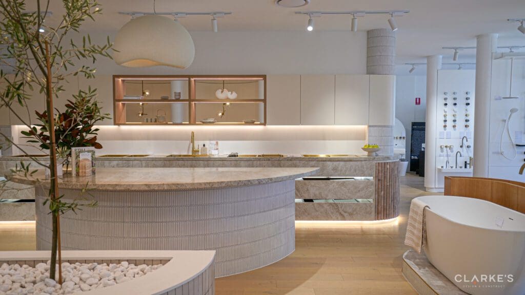 ABI Interiors Warehouse & Showroom • Clarke's Design and Construct